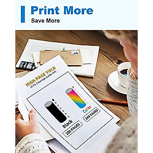 PGI-35 CLI-36 Ink Cartridge Replacement for Canon 35 36 Use for Pixma iP110 iP100 TR150 mini260 mini320 Printer (15-Pack, 10X PGI-35 Black, 5X CLI-36 Color)