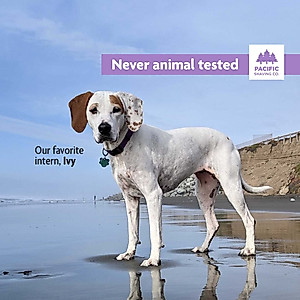 Pacific Shaving Company PURPLE Shaving Cream - Shave with Purpose - Safe & Natural Ingredients, Cruelty Free, Made in the USA - Pack of 2 (7 oz each)