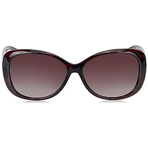 Polaroid Sunglasses Women's P8317/S Polarized Butterfly Sunglasses, Havana, 58 mm