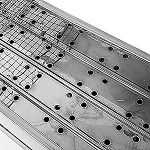 KAYSO HOME 32" Steel Portable Charcoal Kabob Grill - Yakitori Grill, Kebab Grill, Satay Grill, Shashlik Skewer