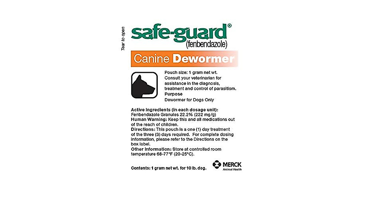 Safe-Guard Canine Dewormer - Effective Dog Treatment