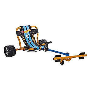 Hot Wheels Roller Racer Go Kart, Kid Powered! No Motor! No Batteries!, Rides on Any Hard Surface Indoors or Outdoors