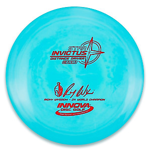 Innova Discs Star Invictus [Ricky Wysocki 2X] Distance Driver Golf Disc [Colors May Vary] - 173-175g