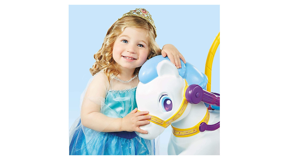 Little Tikes Princess Horse & Carriage - Kids Ride-On Toy for ...