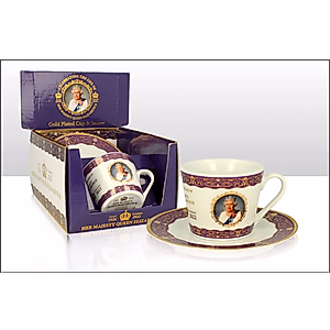 Elgate Queen Elizabeth II Commemorative Cup & Saucer Set