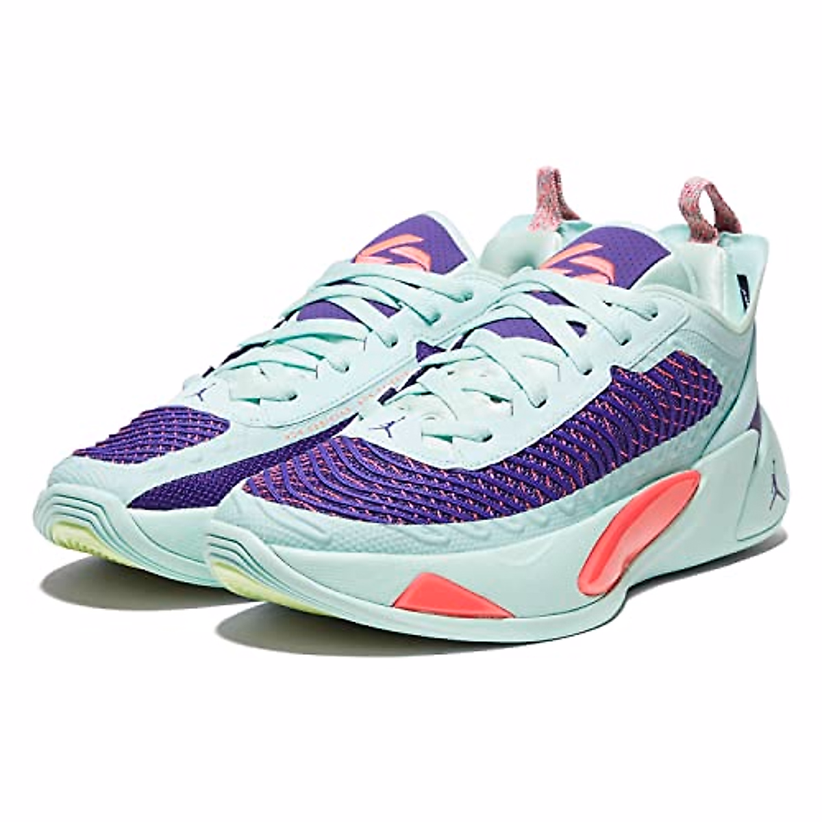 Jordan Boy's Luka 1 (Big Kid) Mint Foam/Racer Pink/Court Purple 7 Big Kid M