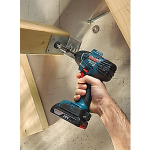 BOSCH Bare-Tool 25618B 18-Volt Lithium-Ion 1/4-Inch Hex Impact Driver,Blue