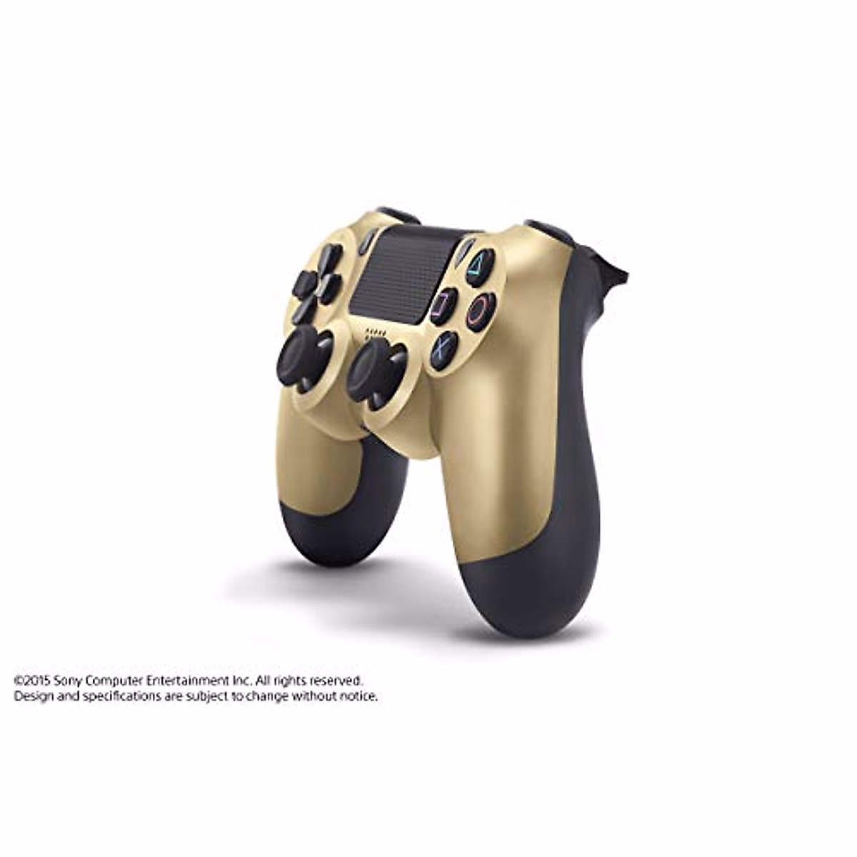 DualShock 4 Wireless Controller for PlayStation 4 - Gold [Import] (Renewed)