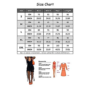 Ekaliy Women's Sexy Ruffle Fringed Mini Dress Halter Neck Backless Y2K Tassels Summer Party Club Bodycon Dress Black XL