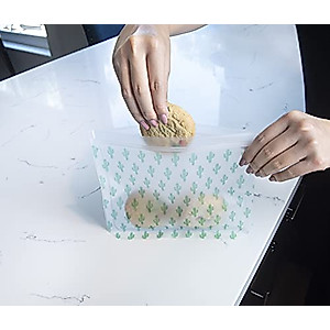 EcoLogical Reusable Snack Storage Bags, Assorted, Printed