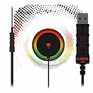 Hipshotdot PRO Color and Brightness Control Dot LED Aim Assist Mod for Gaming TV Compatible with Xbox, Playstation, Nintendo and PC - Works with All Shooter Video Games and FPS or TPS (Hipshotdot PRO)