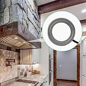 GUGUMO 2Pack DC 12V 1.5W Range Hood Bulb with SM Socket, Sturdy Stainless Steel Undercabinet Closet LED Light Kitchen Lamps, Stove Appliance Light LED Replacement (Cold White, 6000K)(Plz See Details)