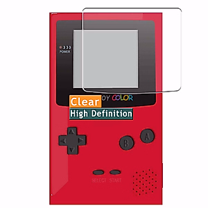 Vaxson 3-Pack Screen Protector, compatible with Gameboy Color GBC ESP32 TPU Film Protectors Sticker [ Not Tempered Glass ]