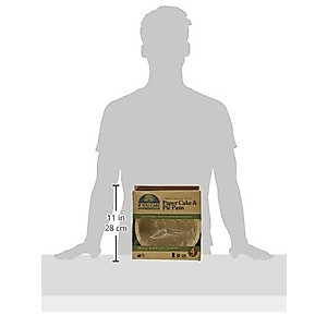 If You Care FSC Certified Paper Cake and Pie Baking Pans, 4-Count