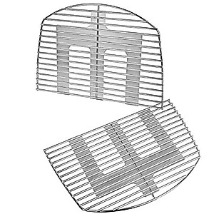 Stanbroil Solid Rod Stainless Steel Grill Cooking Grates for Weber Q300, Q320, Q3000, Q3100, Q3200 Series Gas Grill, Replacement Parts for Weber 7646