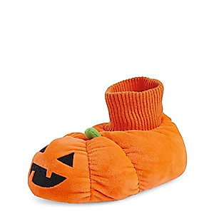 Gymboree,Slippers,Halloween Pumpkin,11-12