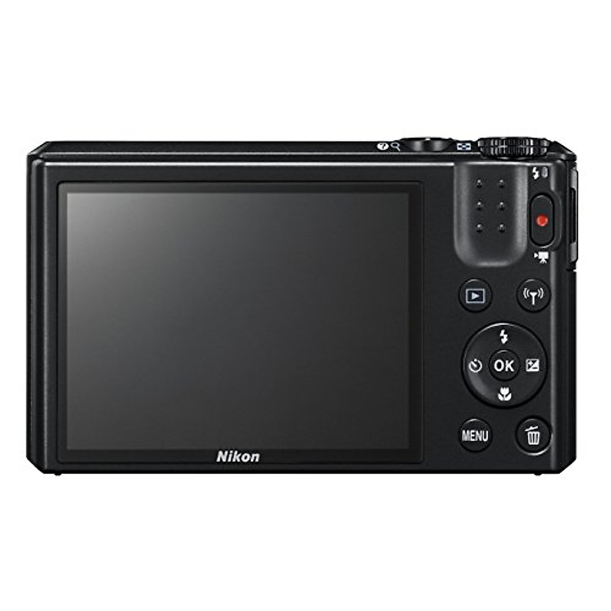 Nikon COOLPIX S7000 Digital Camera (Black) - International Version (No Warranty)