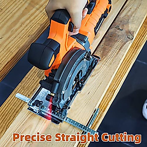 Circular Saw with Laser Guide 1000w 5-Inch Corded Circular Saws with 24T TCT blade for Woods, Tile, Soft Metal and Plastic