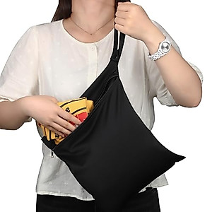 Giantree 2 Pack Wet Bag for Swimsuit, Waterproof Clothes Bag with Handle Zippered, Travel Laundry Bags, Reusable Waterproof Wet Dry Bag for Swimsuit Wet Clothes Bag for Travel Gym Beach