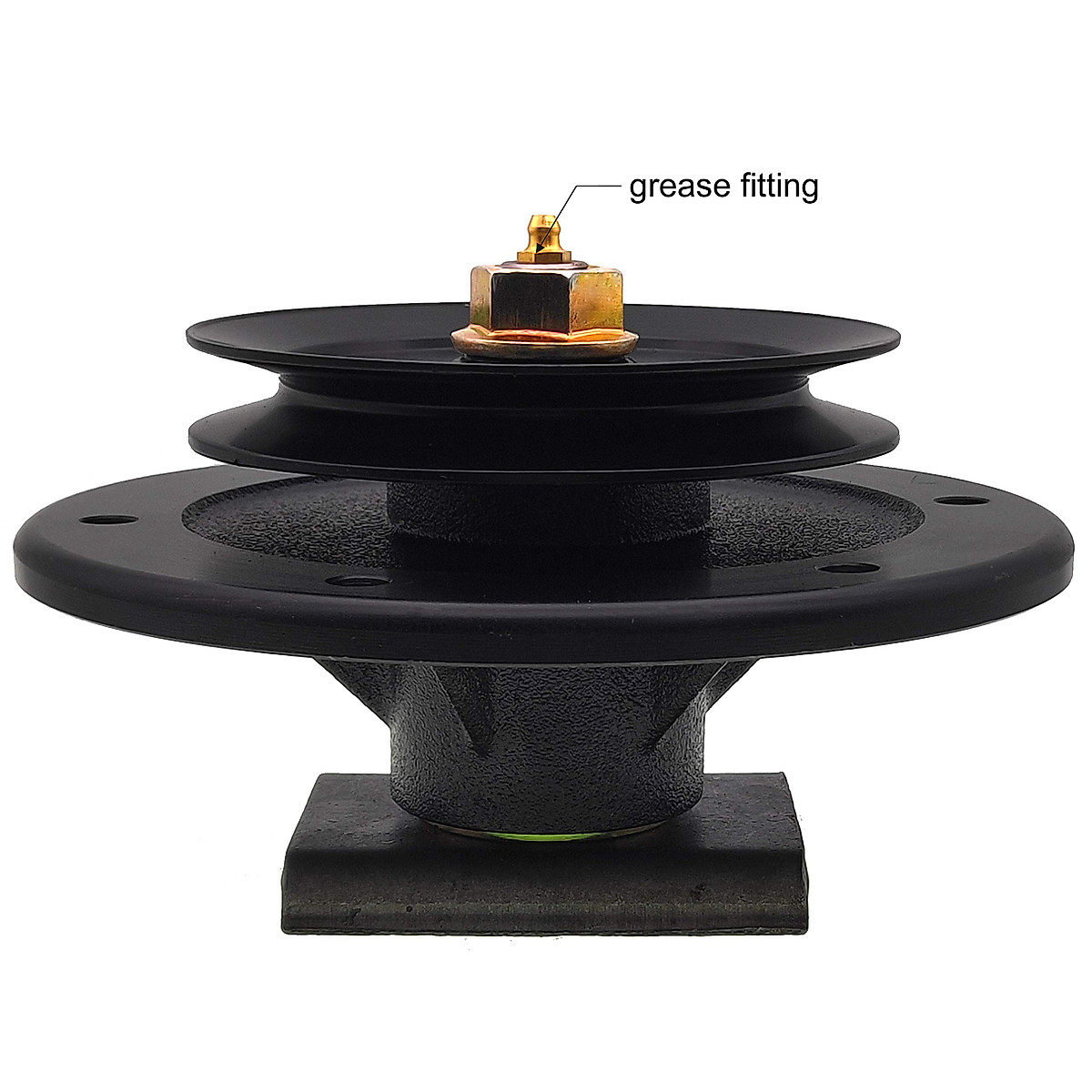 q&p Outdoor Power 99-4640 2-1/2 Blade Saddle Spindle Assembly Replaces Toro 994640 Oregon 82-676 Cast Iron for Outer Spindles (RH LH) on Toro Commercial Z Master Mowers with 62" Decks