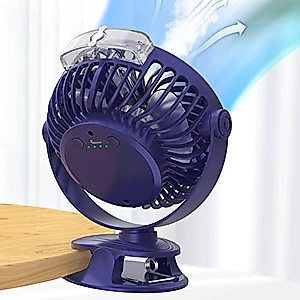 Desktop Air Cooler Portable Rechargeable Water Humidifier Mist Air Conditioner 4000mah Table Cooling Fan Bedroom