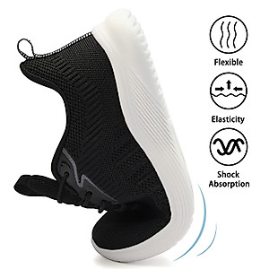 Lamincoa Womens Walking Shoes Lace Up Tennis Lightweight Breathable Mesh Running Shoes Casual Memory Foam Sneakers Purple Size 6