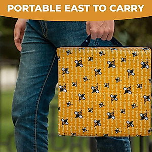 Bee's Knee's Kneeling Pad Garden Kneeling Pads Extra Thick Knee Pads Memory Foam Kneeling Pad for Bathing Yoga Knee Cushion Foam Kneeling Pad Garden Pads for Kneeling Knee Cushions for Kneeling