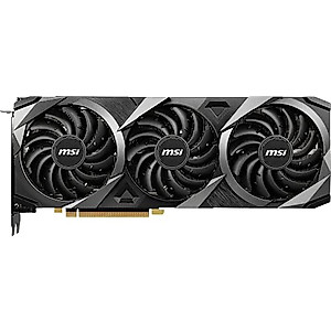 MSI Gaming GeForce RTX 3080 Ti 12GB GDRR6X 320-Bit HDMI/DP Nvlink Tri-Frozr 2 Ampere Architecture OC Graphics Card (RTX 3080 Ti Ventus 3X 12G OC)