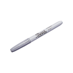 Sharpie - Fine Point Metallic Permanent Markers - Silver/Gold/Bronze (1-Pack of 4)
