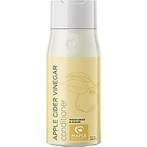 Cowash Apple Cider Vinegar Conditioner – Clarifying and Cleansing Conditioner for Hair Care with Plant Based Keratin Argan Oil and Rosemary Oil for Hair - Sulfate Free Conditioner for Dry Damaged Hair