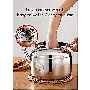 Tea Kettle Stovetop Whistling Tea Kettle Stainless Steel Whistling Tea Kettle Stovetop Tea Pots For Stove Top Tea Kettle Teapot Stove Top Kettle Tea Kettle for Stove Top