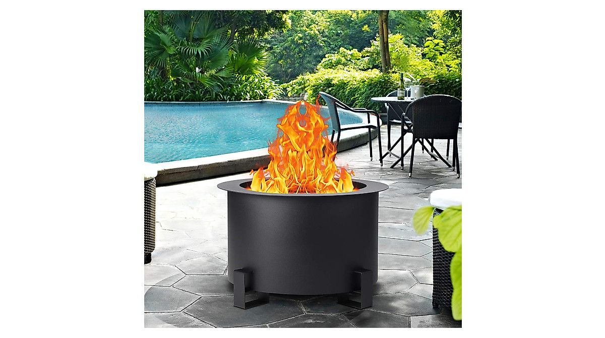 GIODIR Smokeless Fire Pit - Perfect for Backyard Gatherings