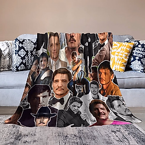 Ultra-Soft Fleece Throw Blanket 3D Fashion Print Pascal Bed Blanket for Couch Sofa Warm Bed Throw Blanket 50"x40"