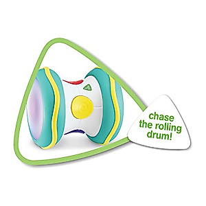 Early Learning Centre Lights & Sounds Drum, Hand Eye Coordination, Stimulates Senses, Kids Toys for Ages 09 Month, Amazon Exclusive