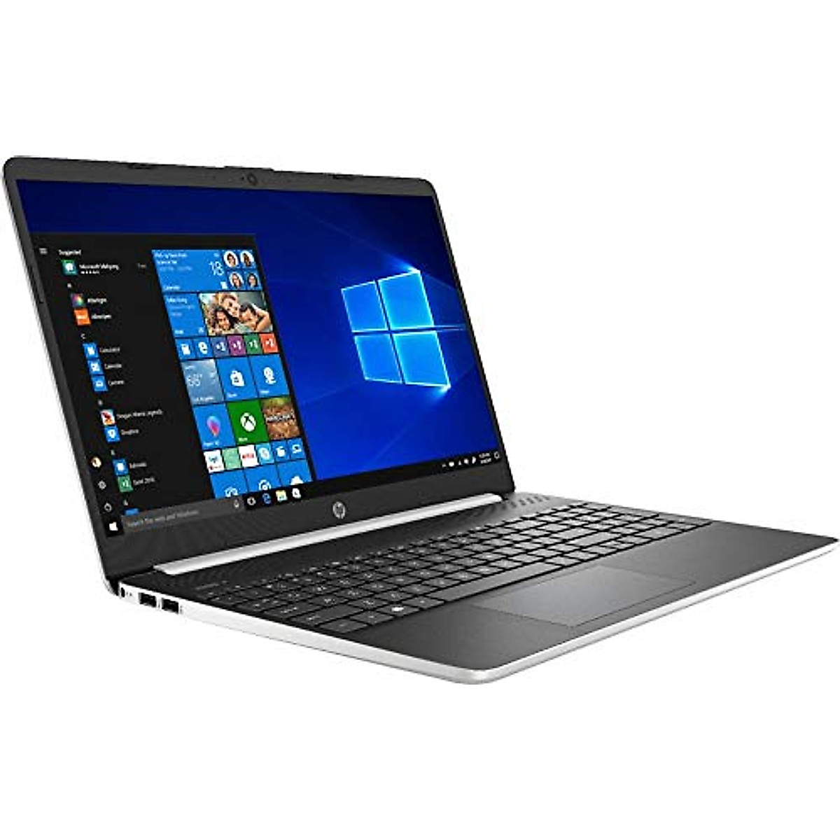 HP 15.6 Inch Touch Screen Laptop 256GB SSD ( 8th Gen i5-8265U, 12GB RAM, UHD 620 Graphics) Natural Silver