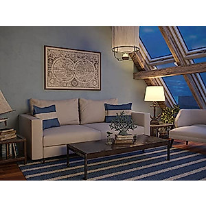 Kenroy Home 32297WBZ Aweigh Table Lamps, Medium, Weathered Bronze