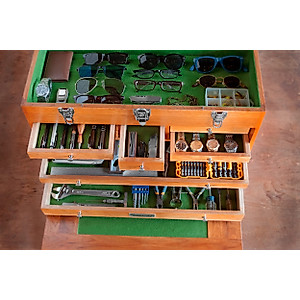 Gerstner International GI-T24 Red Oak 11-Drawer Top Chest