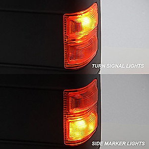 AKKON - For 2008-2016 Ford SuperDuty Pickup Truck Extendable Towing Manual Mirrors Left + Right Side Pair Set Replacement