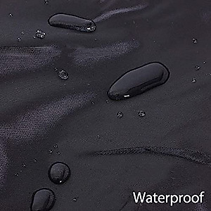 YardJoyliz Waterproof 6ft Oval Stock Tank Pool Cover