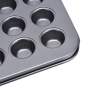 Fdit Bakeware Cupcake And Muffin Pan 48Cup NonStick Mini Round Cupcake Pan Tray Baking Mould Bakeware Cooking Accessory Make Complete And Beautiful Cakes