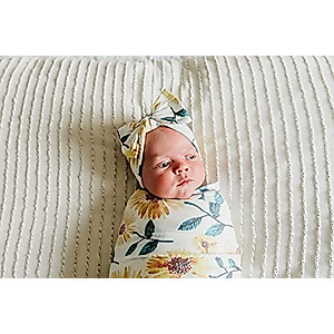 Copper Pearl Large Premium Knit Baby Swaddle Receiving Blanket Sunnie