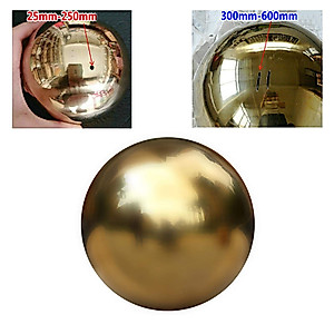 Stainless Steel Garden Ball Mirror Polished Hollow Ball 32-400mm 201 Stainless Gold Hollow Ball Seamless Home & Garden Decoration Mirror Ball Sphere
