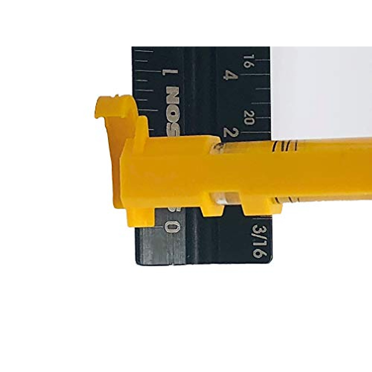 Swanson Tool Co LLP002 2-Pack Yellow Levels, Includes one 2-ring pitch vial and one 1-ring line level