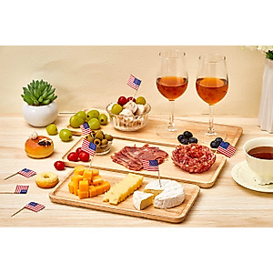 Noriginalic Appetizer Serving Tray Parawood Charcuterie Boards 3 Tier Serving Tray Dessert Table Display Set
