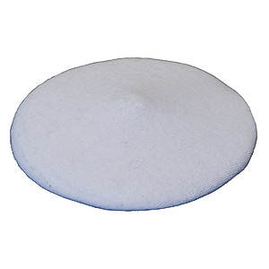 BraceAbility Hernia Belt Replacement Pad | Silicone Pad with Soft Fabric Cover, Attaches to Elastic Binders and Belts to Prevent Hernia from Popping Out