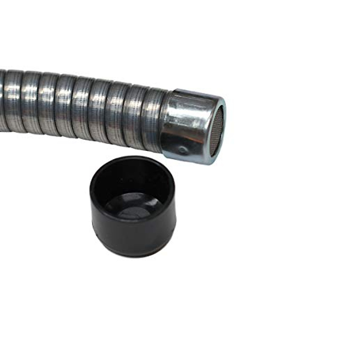 2 Jerry CAN Metal SPOUTS w/Built in Metal Screen Including New Improved Nitrile Gasket (not Ribbed) Heavy Duty Army Surplus Military USMC Blitz Gas Jerrycan Flexible Fuel Nozzles Gas CAN NOT Included