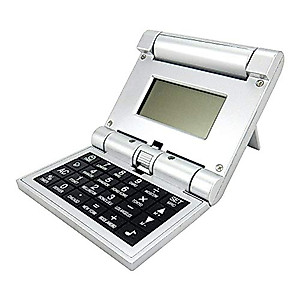 Sweda Travel Alarm Clock, World Time, Timer, Calendar, Calculator, Memory, WC38.