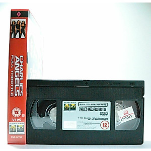 Charlie's Angels: Full Throttle - Action/Comedy (2003) - Large Box - Pal VHS