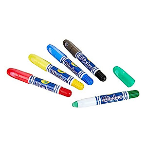 Crayola Washable Window Crayons - 5-count