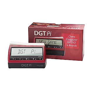ChessCentral DGT PI Chess Clock and Game Timer with Chess Engines Built in Bundled Art of War on CD